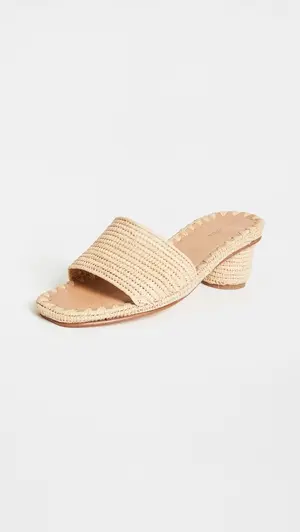 Carrie Forbes Bou Heeled Mules