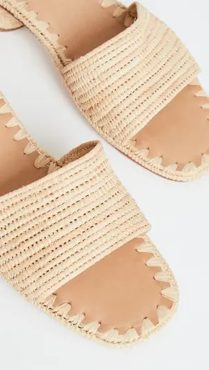 Carrie Forbes Bou Heeled Mules