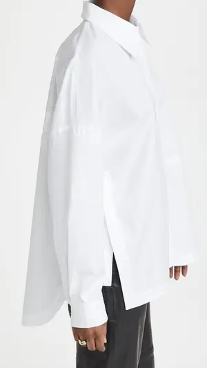 Tibi Oversized Shirting Shirt