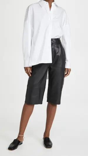 Tibi Oversized Shirting Shirt