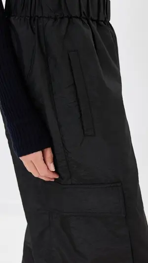 Tibi Crispy Nylon Joggers