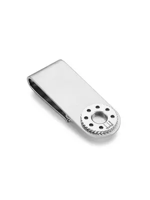 Dunhill Alfred Dunhill Men's Gears Money Clip - Rhodium - Rhodium