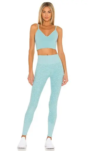 Alo Yoga High Waist Lounge Legging In Blue