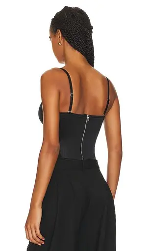FLEUR DU MAL Hamptons Bustier - Black