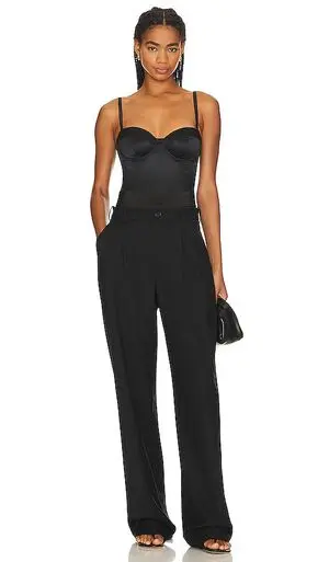 FLEUR DU MAL Hamptons Bustier - Black