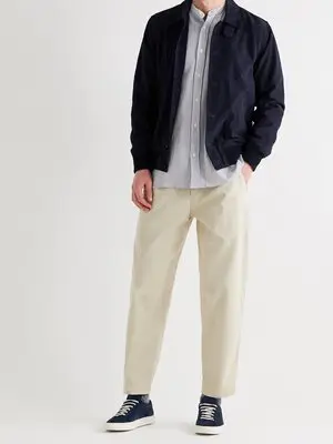 Officine Générale Valentin Suede Bomber Jacket