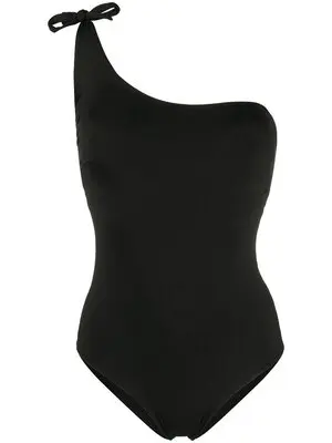 FISICO One Shoulder Swimsuit - Black