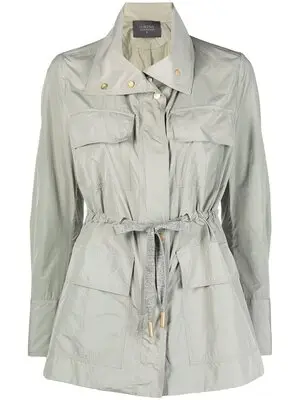Lorena Antoniazzi Tie-waist Windbreaker Jacket