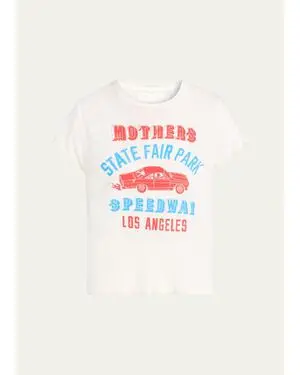 MOTHER The Little Sinful Graphic Tee - Speedway