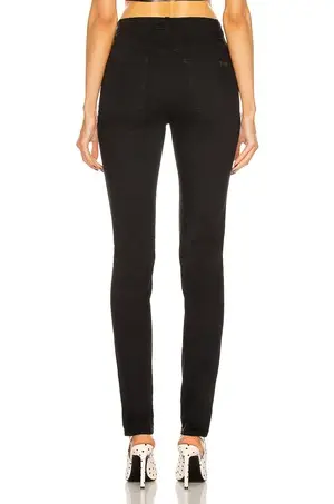 Saint Laurent High Waist Skinny Jeans