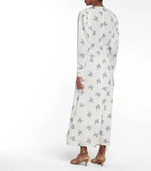 Isabel Marant Bagenia Floral Midi Dress