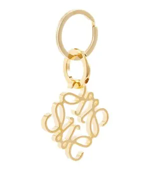 Loewe Anagram Keyring - Gold