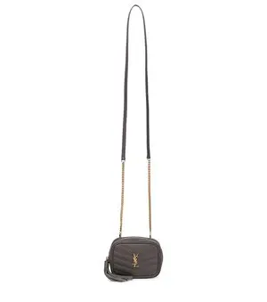 Saint Laurent Lou Micro Leather Crossbody Bag