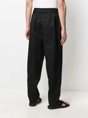 JIL SANDER Elasticated Waist Wide-leg Trousers