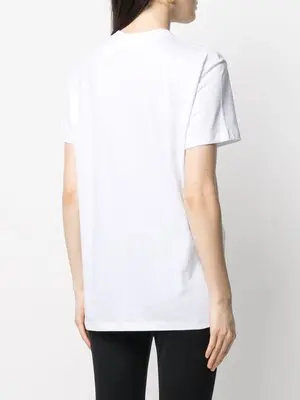 Wardrobe.NYC Round Neck Cotton T-shirt - White