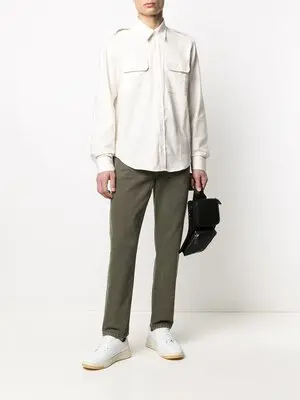 Helmut Lang Long-sleeved Strappy Shirt