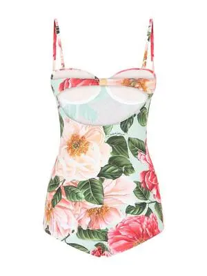 Dolce & Gabbana Floral-print One-piece