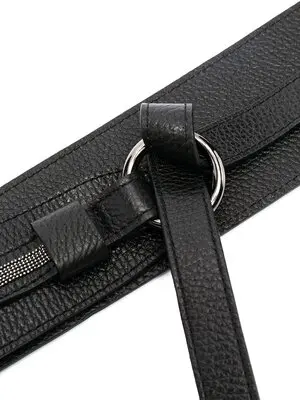 Fabiana Filippi Tie Fastening Leather Belt