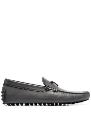 TOD'S Gommino Driving Loafers - Grey