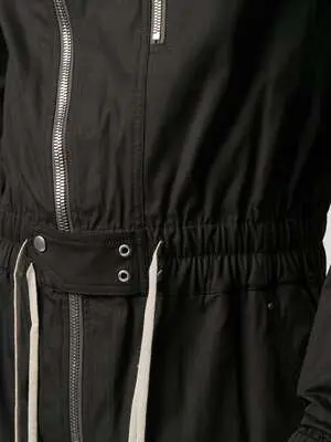 Rick Owens Gary Flight Suit In Black - 25% Off | Editorialist