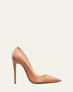 CHRISTIAN LOUBOUTIN 120mm So Kate Pointed-toe Pumps - Blush