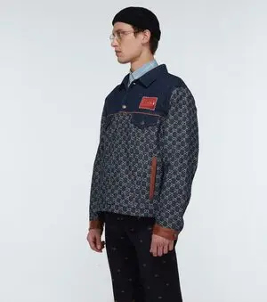 Gucci Eco-washed Organic Gg Denim Jacket