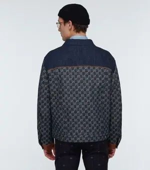 Gucci Eco-washed Organic Gg Denim Jacket