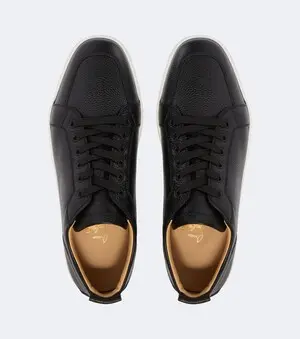 CHRISTIAN LOUBOUTIN Rantulow Leather Sneakers - Black