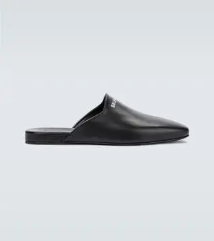 Balenciaga Cosy Leather Mules
