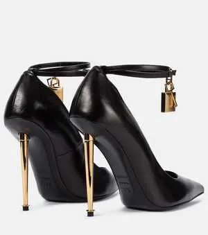 TOM FORD Padlock Leather Pumps