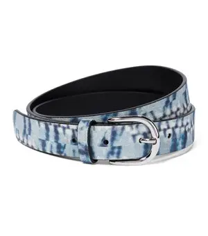 Isabel Marant Zap Tie-dye Suede Belt