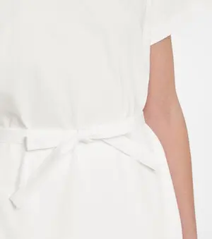 Alaïa Peplum Cotton T-shirt