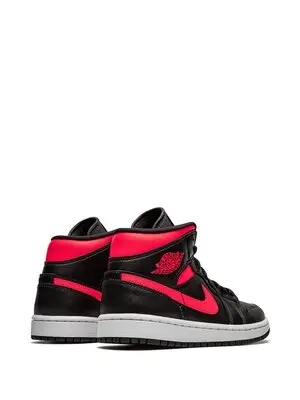 JORDAN Air 1 Mid Sneakers - Black
