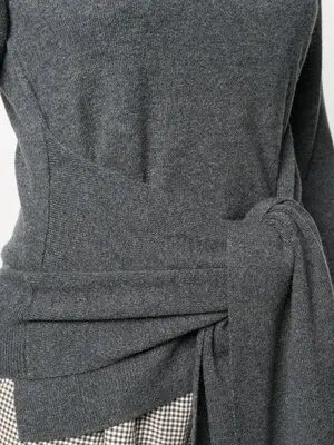 JW Anderson Wait Tie Crewneck Jumper
