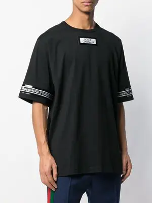 Dolce & Gabbana Logo Stripe T-shirt