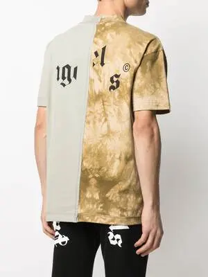 Palm Angels Broken Logo Panelled T-shirt
