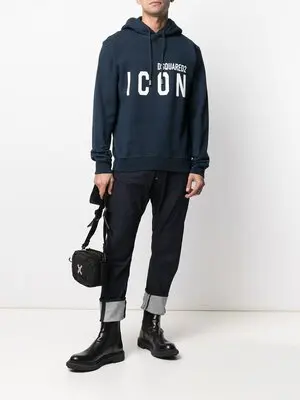 Dsquared2 Icon Print Hoodie