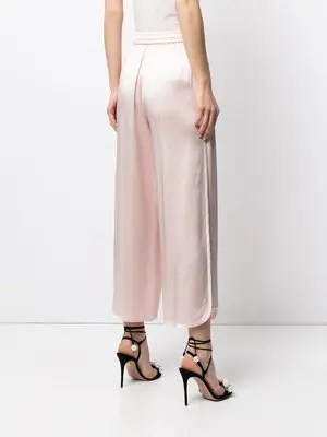 Adam Lippes Wide-leg Silk Trousers