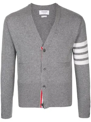 Thom Browne Cashmere Cardigan 055 Light Grey