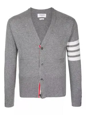 Thom Browne Cashmere Cardigan - Grey