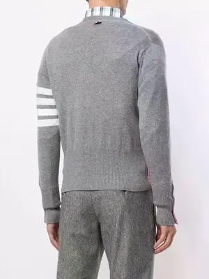 Thom Browne Cashmere Cardigan - Grey