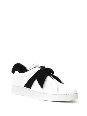 ALEXANDRE BIRMAN Shearling-trimmed Sneakers