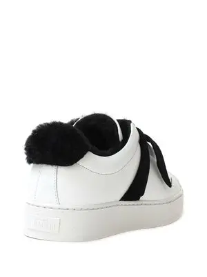ALEXANDRE BIRMAN Shearling-trimmed Sneakers