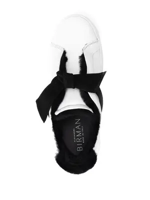 ALEXANDRE BIRMAN Shearling-trimmed Sneakers