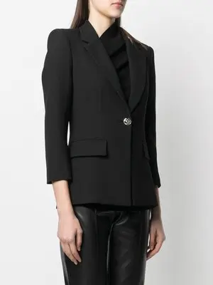Philipp Plein Single-breasted Fitted Blazer