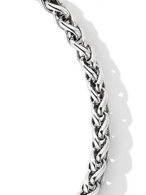 David Yurman Sterling Wheat Chain Bracelet - Silver