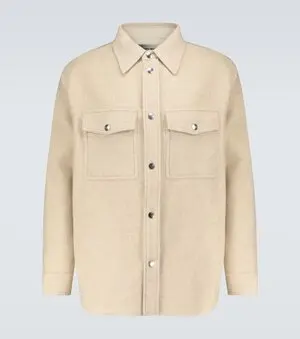 Isabel Marant Fesley Wool-blend Overshirt