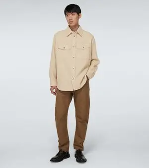 Isabel Marant Fesley Wool-blend Overshirt