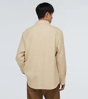 Isabel Marant Fesley Wool-blend Overshirt