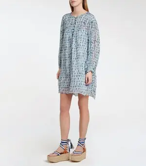 MARANT ETOILE Silorion Tie-dye Minidress